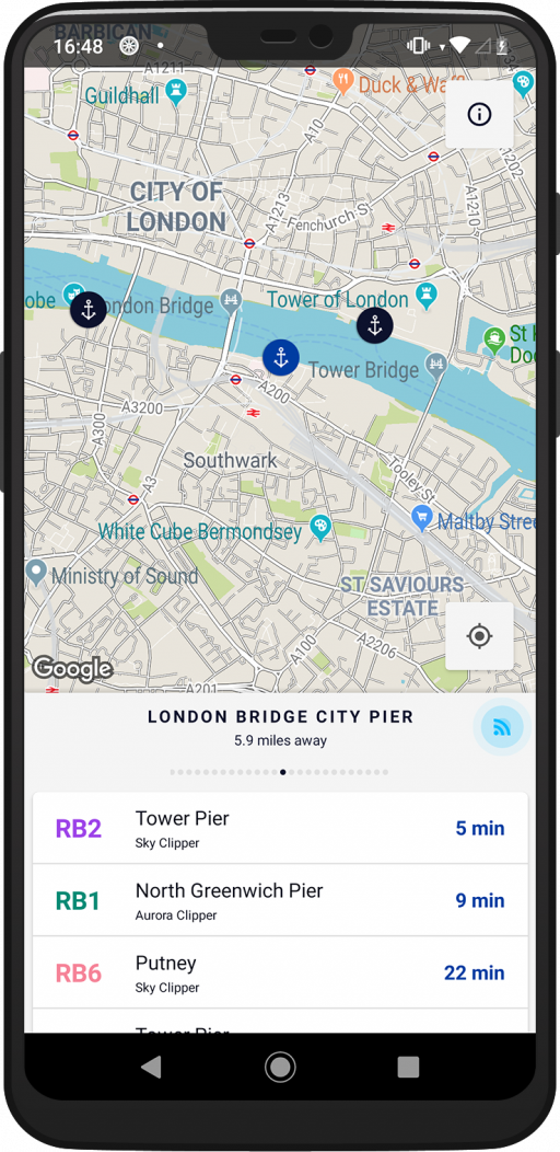 London River Services Guide - Thames Commuter for Android and Wear OS