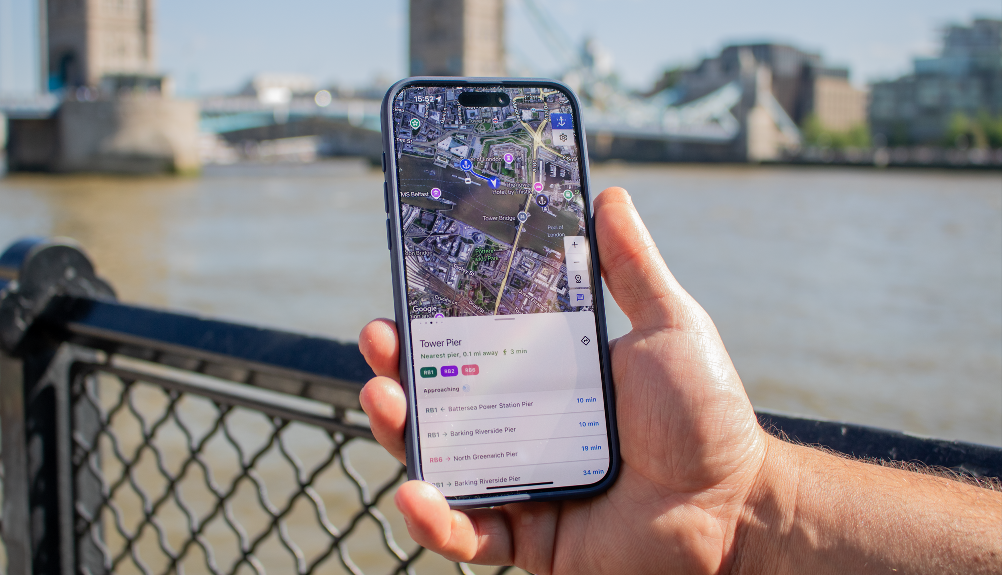 River Thames Boat Timetables and Maps for Android and iOS
